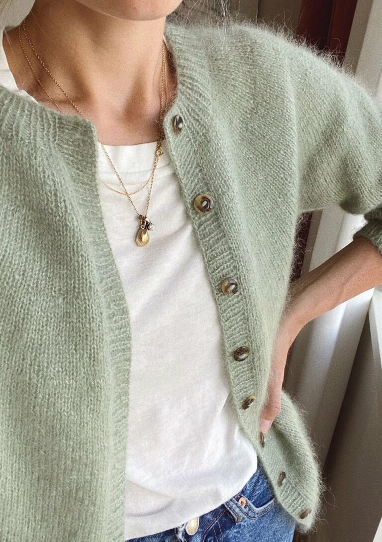 Novice Cardigan - Mohair Edition - Yllotyll
