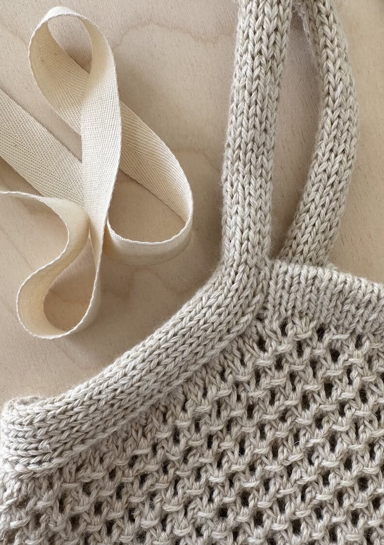 Tygband Herringbone till Breeze Bag - Yllotyll