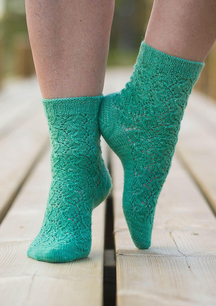 Skogsväva Sockor - Yllotyll