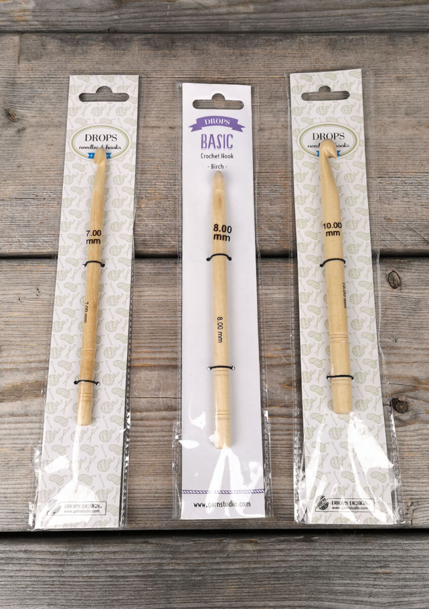 DROPS Basic Birch Virknål - Yllotyll